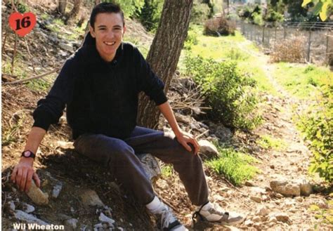 Pin By Chris Down On Wil Wheaton Rules Wil Wheaton Wheaton Teen Magazine