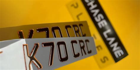 Aston Martin Db9 Rear Number Plate Chase Lane Plates
