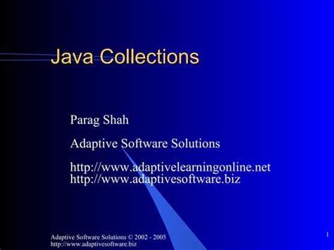 Java Collections Ppt
