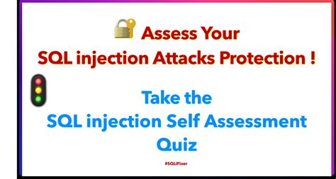 🔐 Assess Your Sql Injection Protection