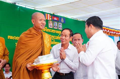 អភិបាលខេត្តកណ្ដាល អំពាវនាវសប្បុរសជនគ្រប់ទិសទី ជួយបច្ច័យកសាងអគារសិក្សា