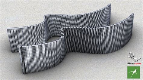 Parametric Brick Wall Design Grasshopper Rhino Files Download Architutors