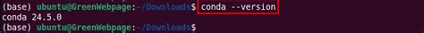 How To Install Conda On Ubuntu 2404 An Easy Way Greenwebpage Community