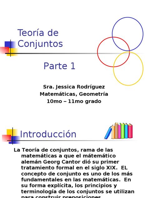 Teoría De Conjuntos I Conjunto Matemáticas Física Y Matemáticas