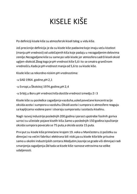 Kisele Kiše Docx