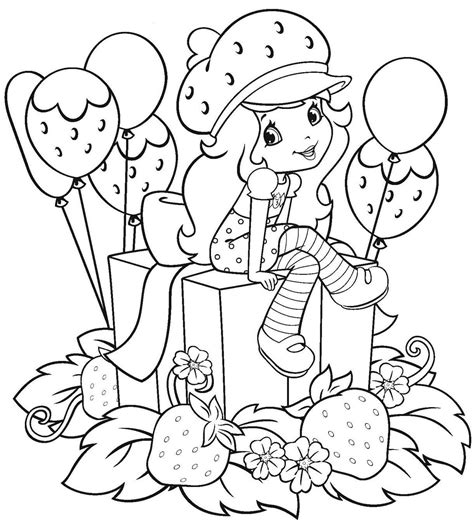 Desenho De Morango Para Colorir Coloring City