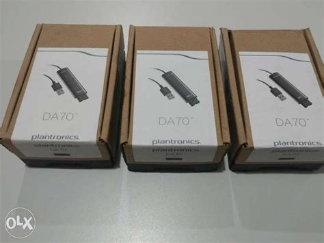 Plantronics Usb Adapter Da70 Audio Headphones And Headsets On Carousell