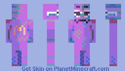 Happy Birthday Grimace Minecraft Skin