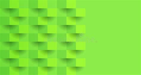 Green Geometric Pattern Abstract Background Template Stock Vector