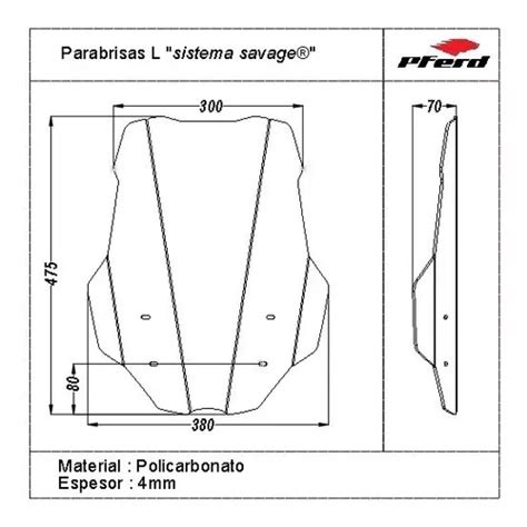 Sistema Savage Dominar Parabrisas Cm C Pferd En Venta En