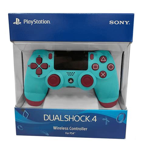 Berry Blue Dualshock 4 Wireless Controller Double Jump Video Games