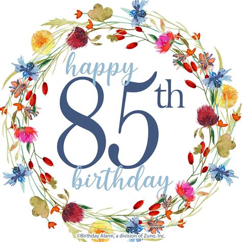 Happy 85th Birthday Cards Happy Birthday 85 Today Option 1