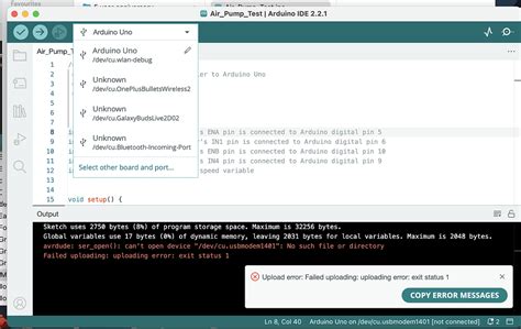 Arduino Uno Connecting Port Heat Up No Port Found Uno R3 Arduino