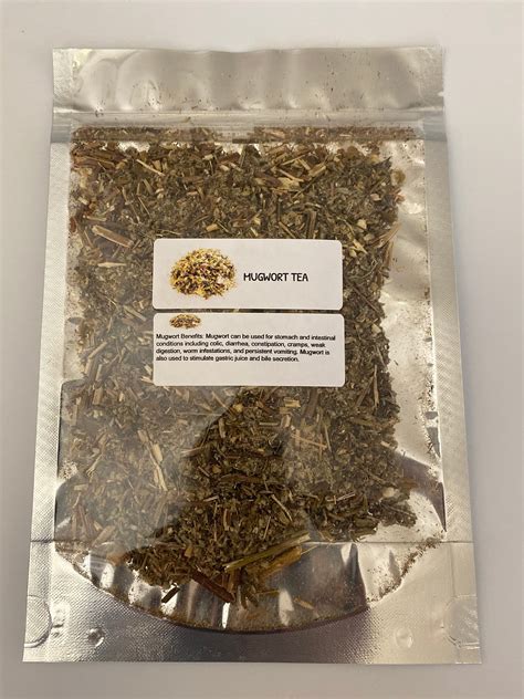 Organic Mugwort Artemisia Vulgaris
