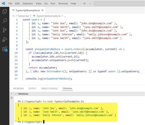 How To Remove Duplicates From An Array Of Objects In Typescript