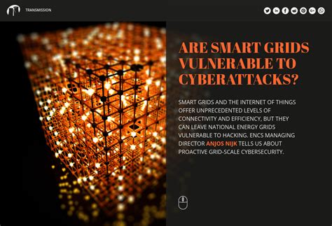 are smart grids vulnerable to cyber attacks future power technology
