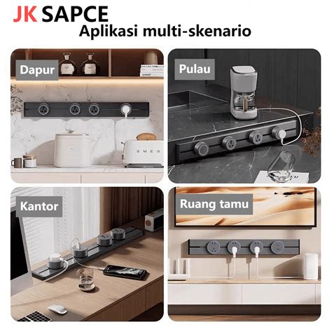 Jk Space Socket Track Socket 30 60cm Head Adapter Socket Track Socket