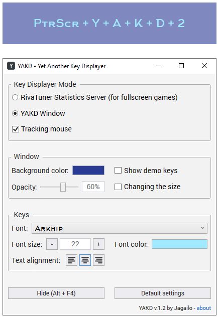 Releases · Jagailoyetanotherkeydisplayer · Github