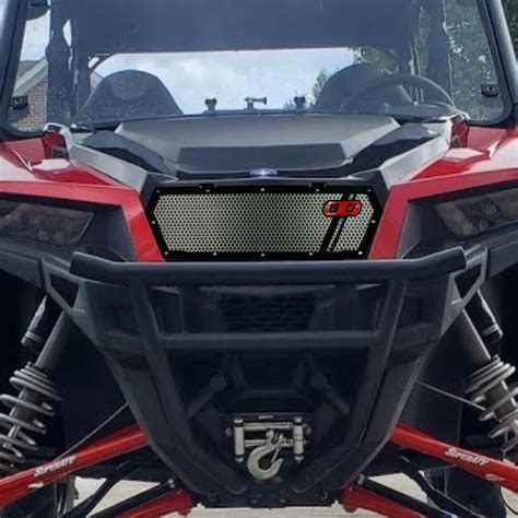 Greanland Offroad Mesh Grille For Polaris General Red