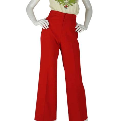 Vintage Vintage Red High Waisted Hot Pants 25 Gem