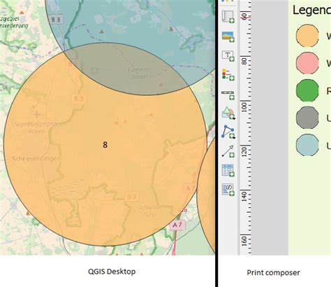Layers Qgis Print Composer Point Symbols Not Correctly Displayed In