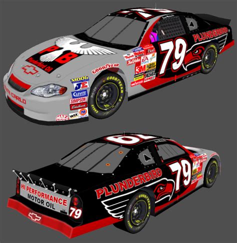 Fictional 79 Jared Moyer Iii Plunderbird Oil Chevrolet Stunod Racing