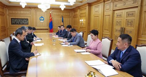 Ерөнхий сайд Л Оюун Эрдэнэ Япон Улсаас Монгол Улсад суугаа Элчин сайд М