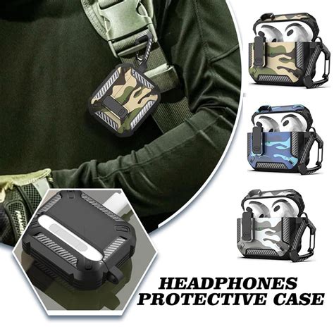Furnest Headphone Case For Airpods 4rd Generation Case Cover Military
