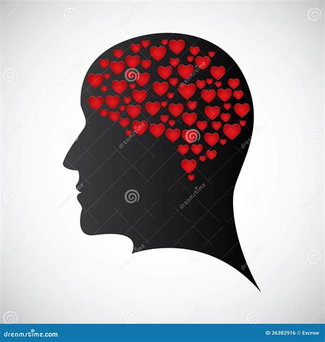Heart Mind Stock Vector Illustration Of Graphic Human 36382916