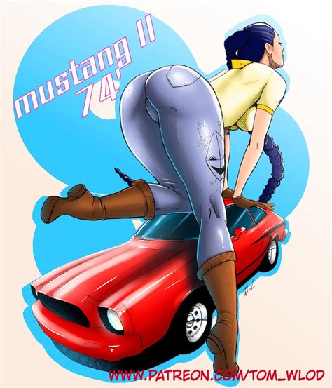 Mustang Ii Poster By Tomwlod Hentai Foundry