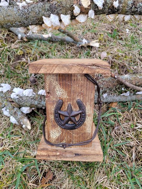 Western Candle Holders Rustic Risers Candle Holders Barbed Wire