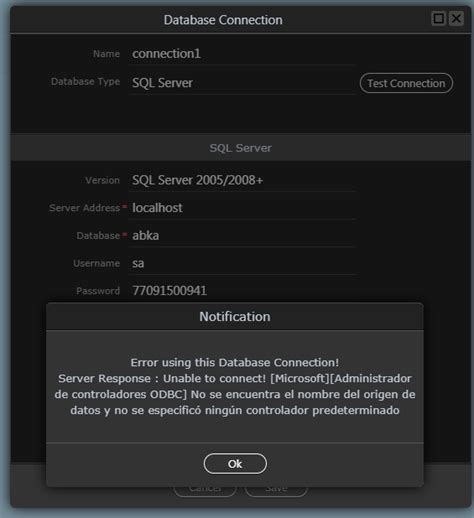 I Cant Connect To A Classic Asp Database Connections Sql Server