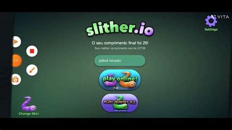 Jogando Slither Io Youtube