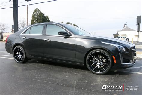 Cadillac Cts With 20in Lexani R Twelve Wheels Exclusively From Butler