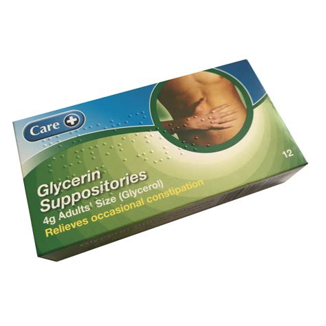Glycerin Suppositories For Constipation Postmymeds