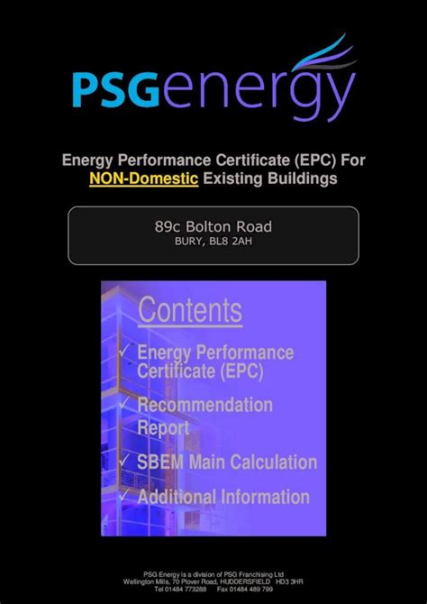 PDF Energy Performance Certificate EPC For NON Domestic