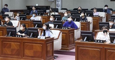 전주시의회 체험교실 초·중학생→고교생 확대