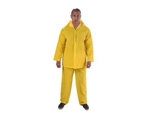 Conjunto Pvc Forrado Amarelo Segurança total Ibirubá