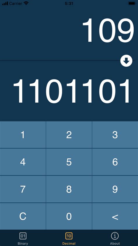 Iphone 용 Twobaseten Binary Converter 다운로드
