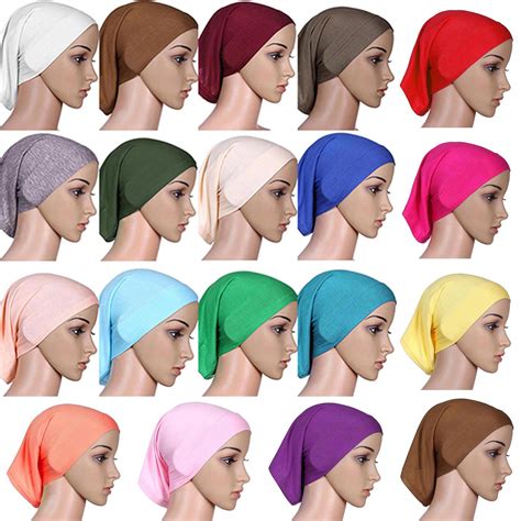 Limei 1 Pack Slip On Pre Tied Head Scarves Women Headwear Turban Beanie
