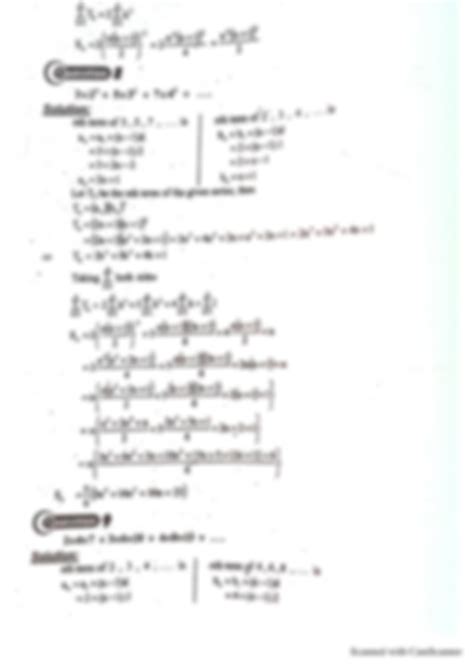 Solution Mathematics 1st Year Sequence And Series Exercise 6 11