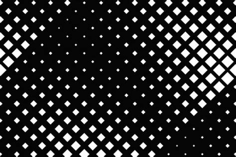 Seamless Halftone Square Pattern Graphic By Davidzydd · Creative