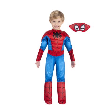 Marvel Spider Man Official Deluxe Halloween Costume Multi Colour