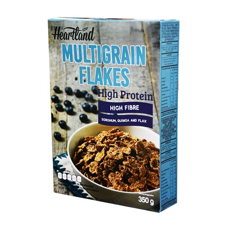 Heartland Multigrain Flakes Cereal 350 G Online At Best Price Lulu Uae
