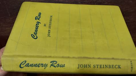 Cannery Row By Steinbeck John Good Hardcover 1945 First Edition