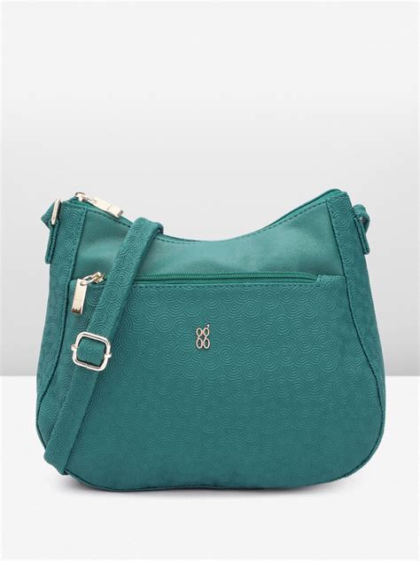 Buy Baggit Geometric Textured Sling Bag Handbags For Women 22840032