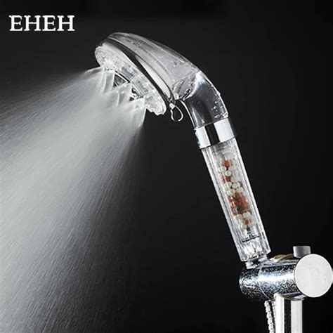 Eheh 3 기능 Spa 샤워 헤드 물 절약 핸드 헬드 Abs 고압 필터 건강한 샤워 헤드 고급스러운 스프레이 노즐샤워기 헤드