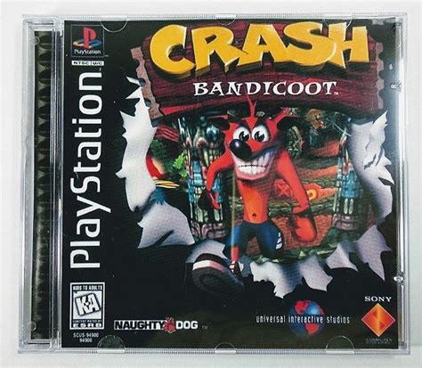 Crash Bandicoot Replica Ps1 One Sebo Dos Games Games Antigos E