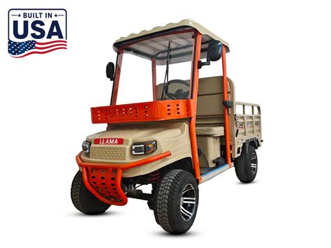 Electric Farm Trucks And Utvs Built In Usa Llama Truck Llama Truck