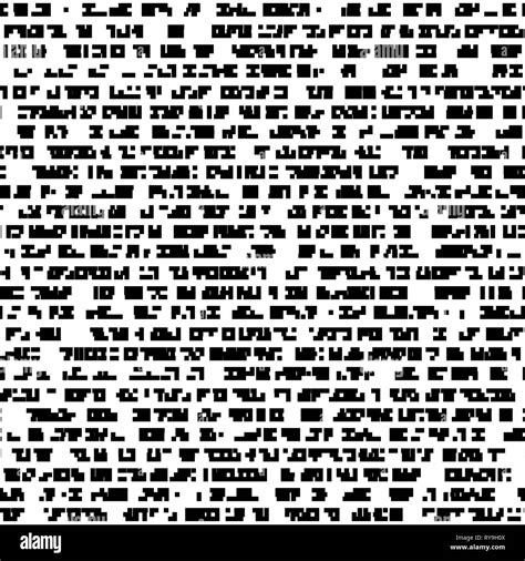 Text Encrypted Unreadable Seamless Texture Pattern Tile Vector